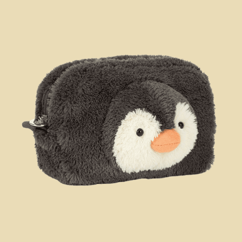 Peanut Penguin Pouch – Fuzzy Friends Si